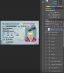 Washington Drivers License Template – PSD Photoshop File