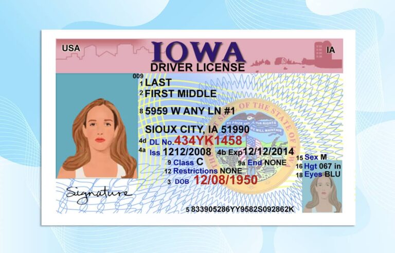 Illinois Drivers License Template (New Edition) – PSD Photoshop File