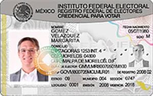 Mexican Consular ID Card Template – PSD Photoshop File