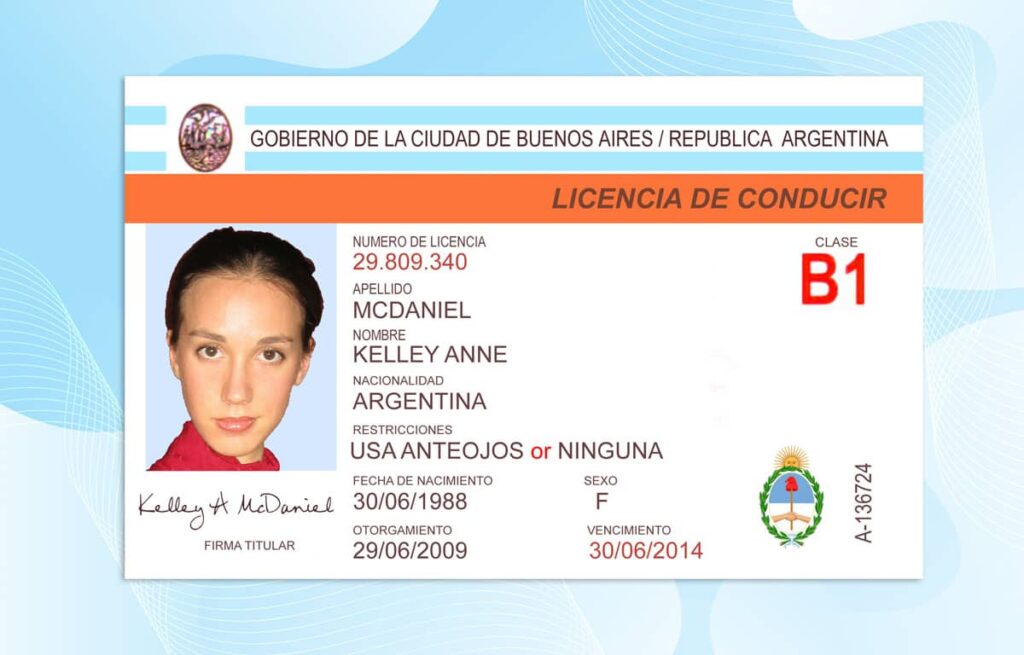 Driver License Template - Editable PSD Templates