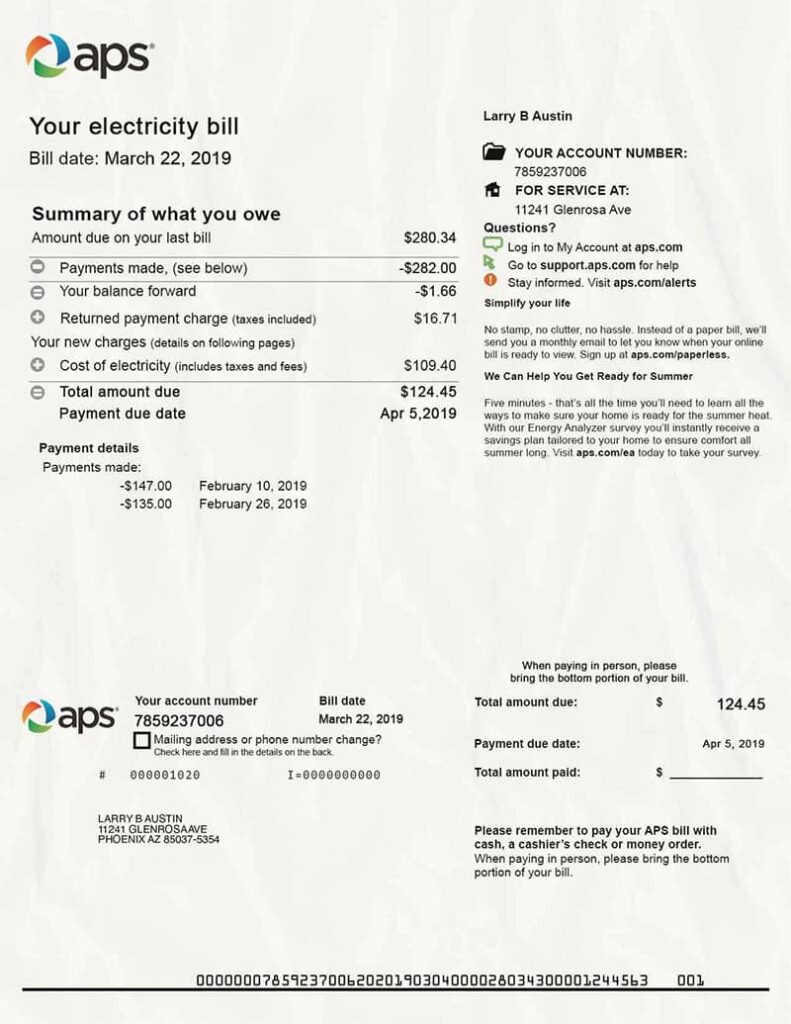 UK Utility Bill Template (British Gas) - Proof of address