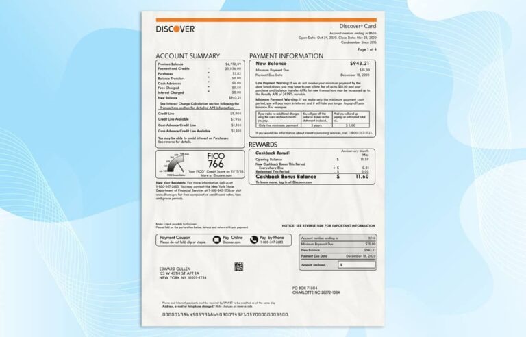 Bank Statement Template - Editable PSD Templates