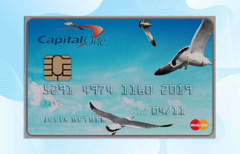 Capital One Bank Credit Card Template – PSD File