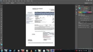 Michigan Utility Bill Template - USA Proof of address